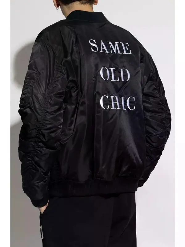 Moschino Zip-up Padded Bomber Jacket