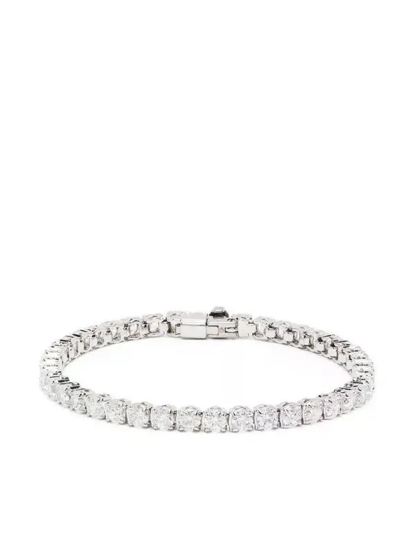 SWAROVSKI Matrix Tennis Bracelet - Silver