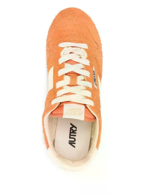 AUTRY Windspin Lace-up Sneakers - Orange