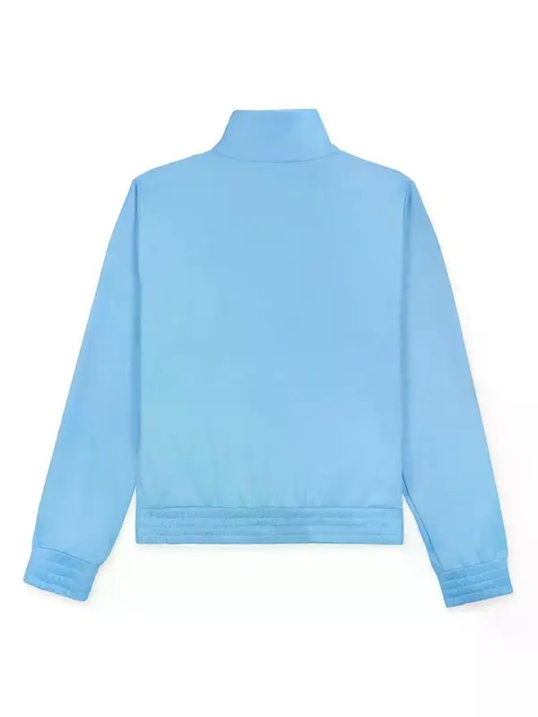 SPORTY & RICH Logo-print Zip-up Jacket