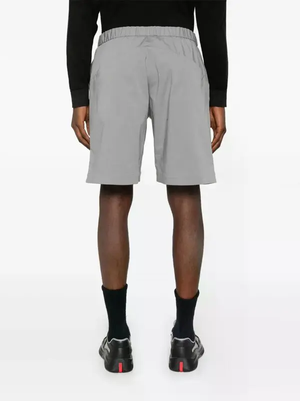 ROA Logo-print Cotton-blend Shorts