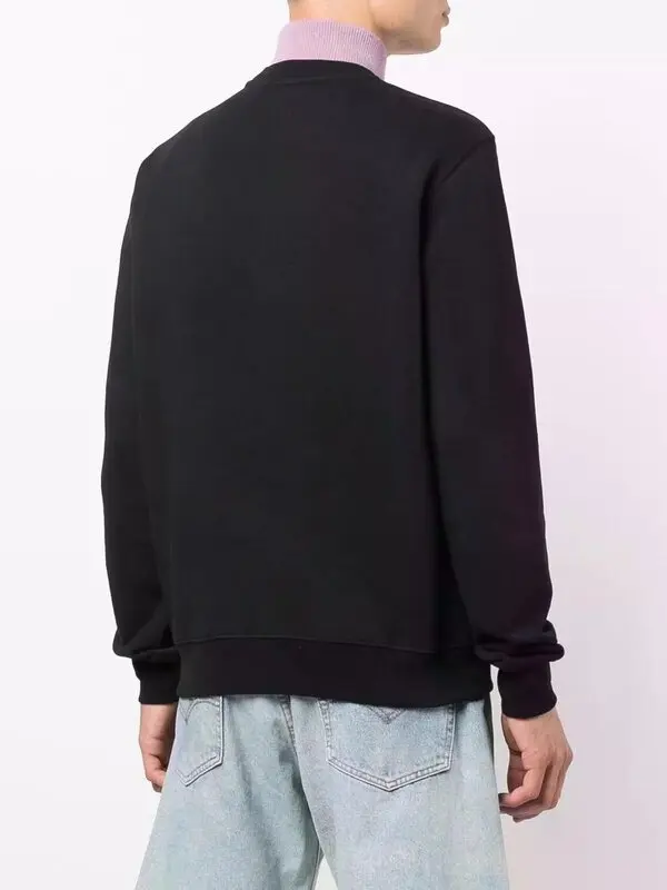 MSGM Logo-print Sweatshirt - Black