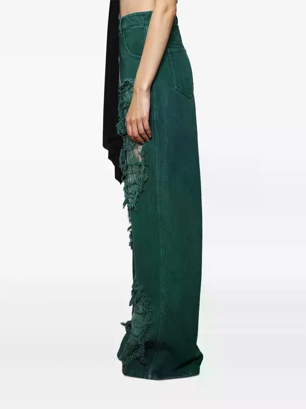 Christopher Esber Arboreal Wide-leg Jeans