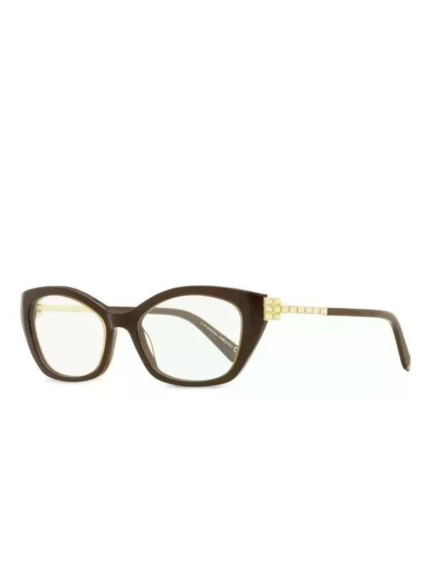 SWAROVSKI Cat-eye Frame Glasses