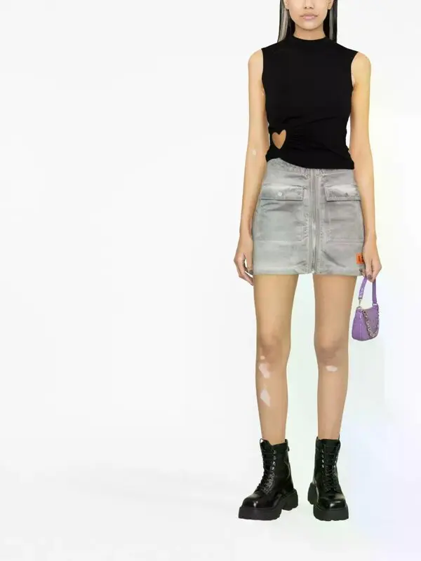 AMBUSH Heart Cut-out Top