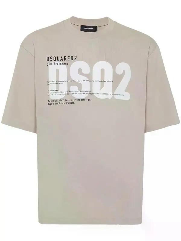 Dsquared2 Logo-print T-shirt - Neutrals