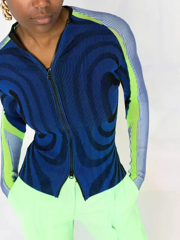 PAOLINA RUSSO Vortex Knit Jacket