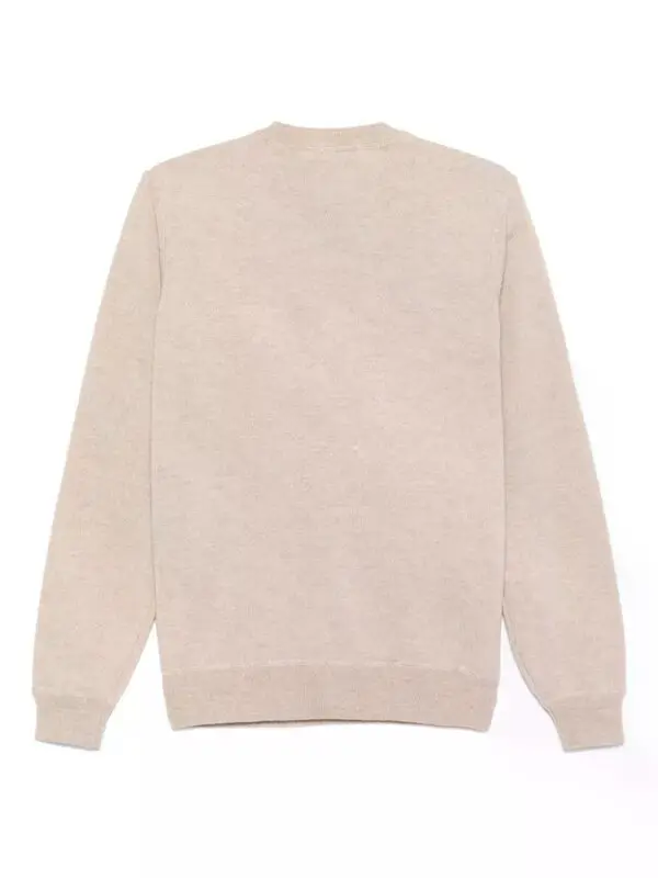 DELL'OGLIO Fine-knit Merino Wool Blend Sweater