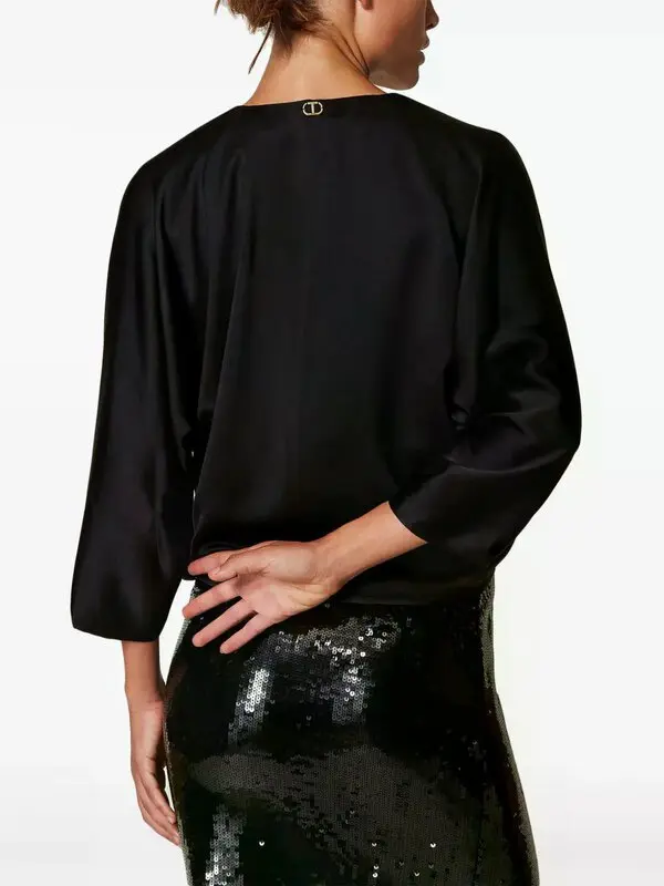 TWINSET Satin Shrug Jacket
