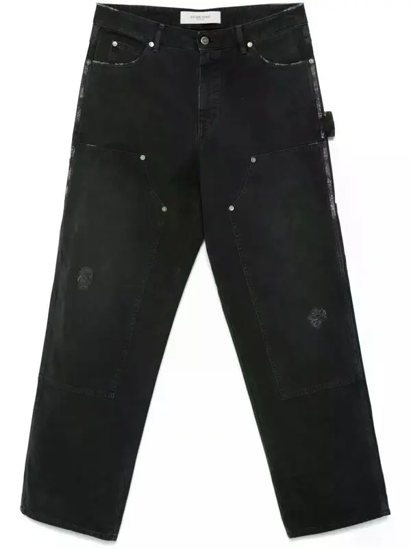 GOLDEN GOOSE Patched Trousers