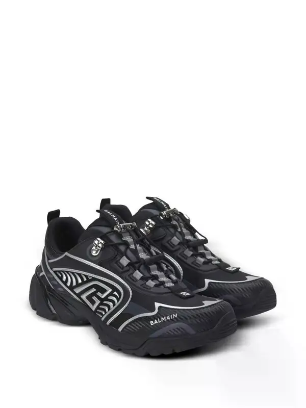 Balmain Cosmic Dust Sneakers - Black