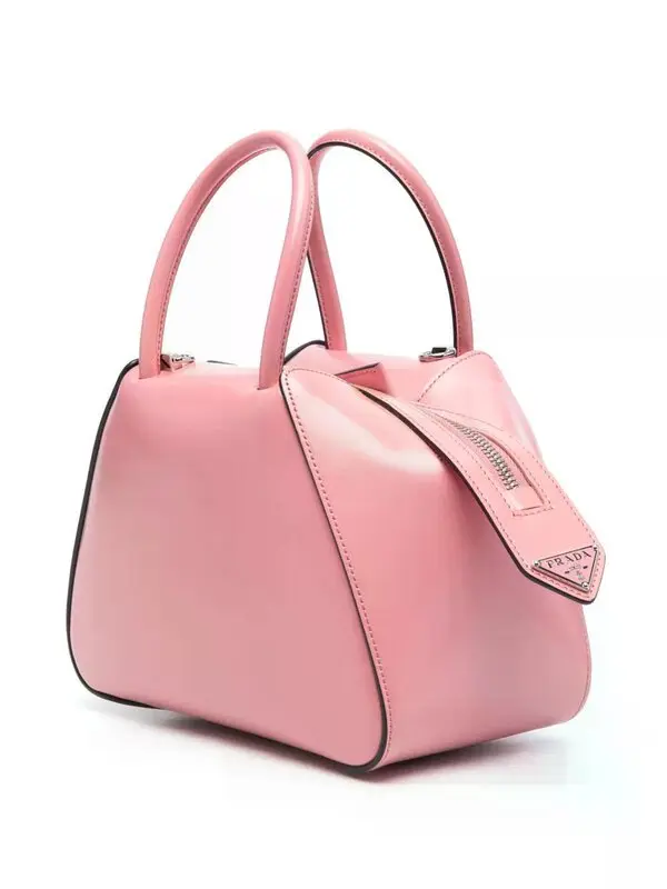 Prada Brushed Leather Tote Bag