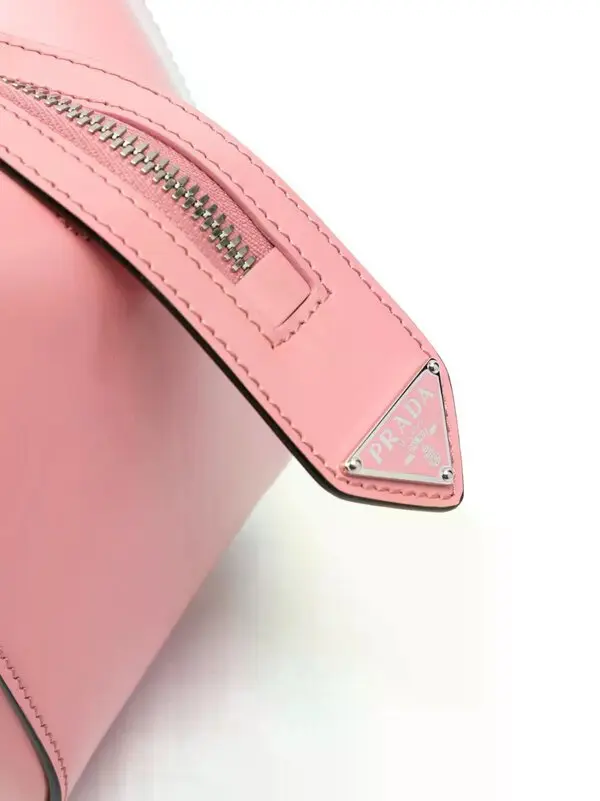 Prada Brushed Leather Tote Bag