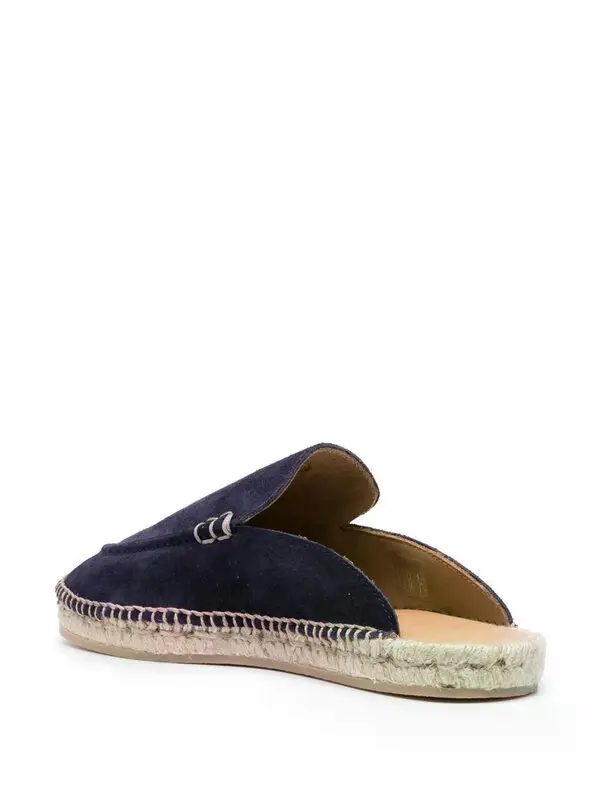 SCAROSSO Suede Jute-sole Espadrilles