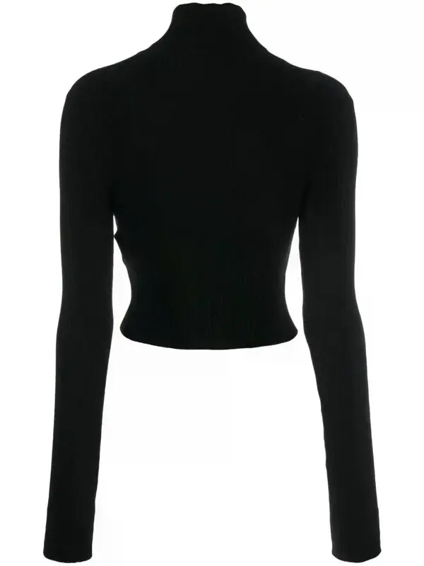 SSHEENA Roll-neck Ribbed Jumper