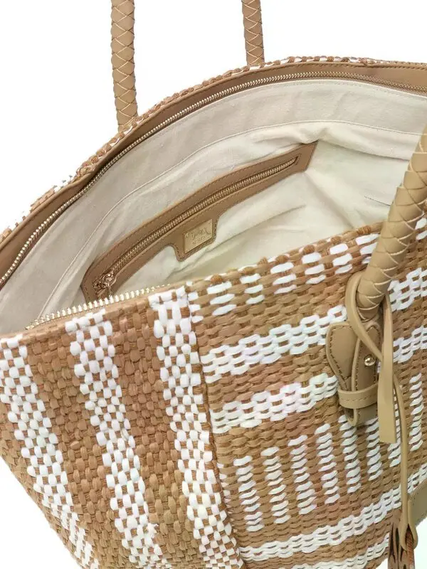 V°73 Stefanie Woven Tote Bag