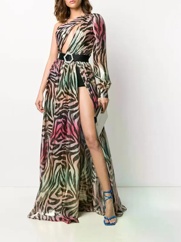Philipp Plein Jungle Maxi Dress
