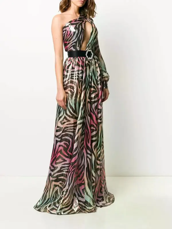 Philipp Plein Jungle Maxi Dress