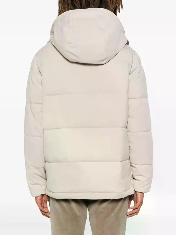 MANUEL RITZ Hooded Down Jacket