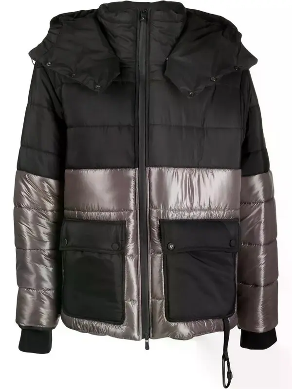 MAUNA KEA Two-tone Padded Jacket - Black