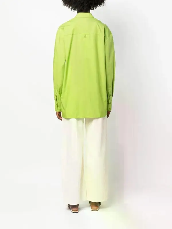 LOW CLASSIC Wrap-around Asymmetric Shirt