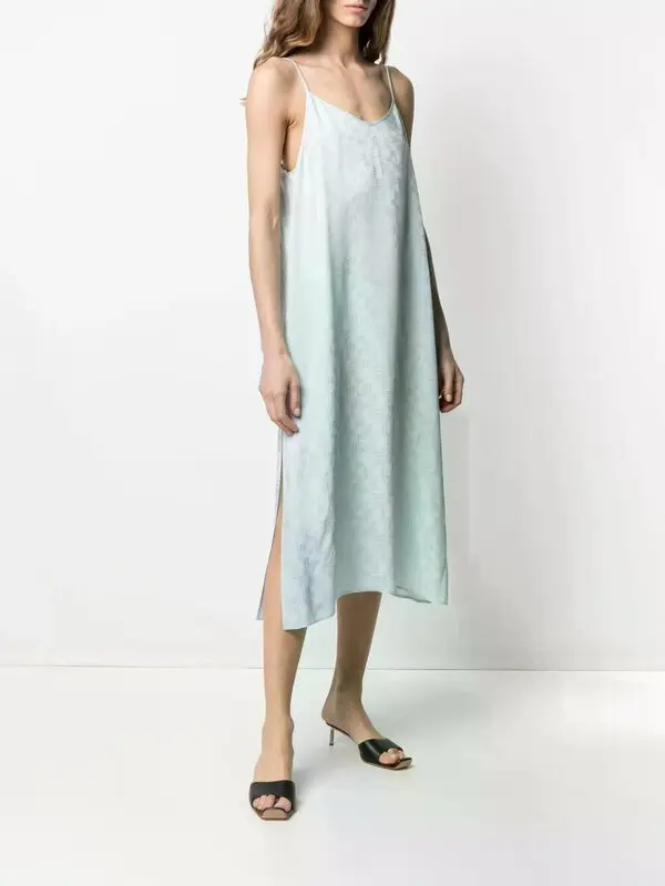 Palm Angels Monogram-print Slip Dress