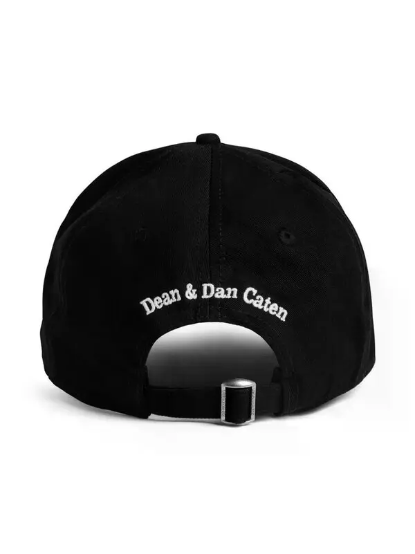 Dsquared2 Logo-embroidered Baseball Cap - Black
