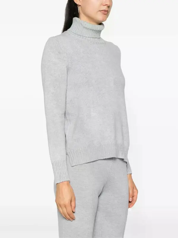 BLANCA VITA Ribbed-knit Sweater