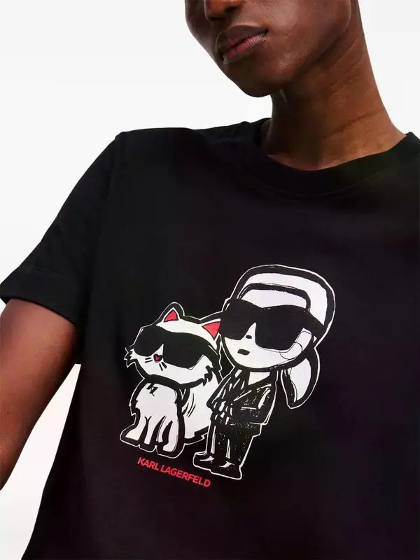 Karl Lagerfeld Ikon Choupette T-shirt