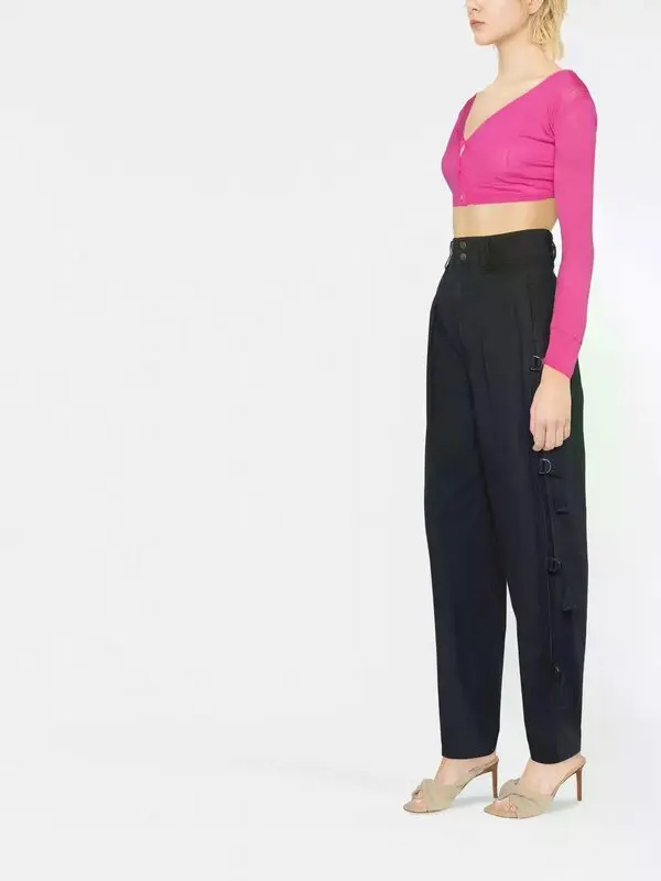 Jacquemus Cropped Button-fastening Cardigan - Pink