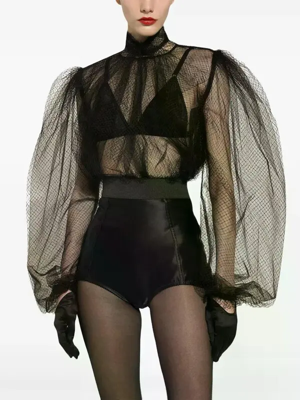 Dolce & Gabbana High-waist Mini Shorts