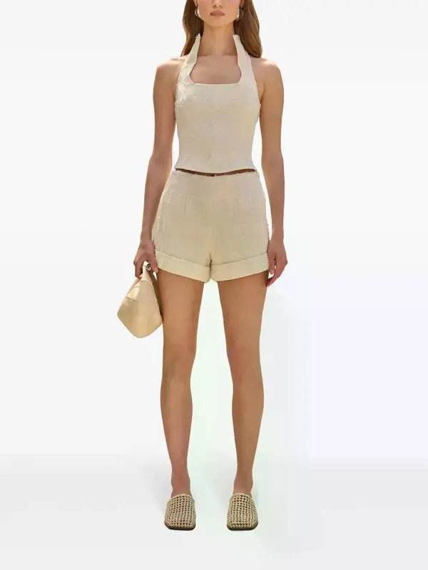 Cult Gaia Olga Mini Shorts