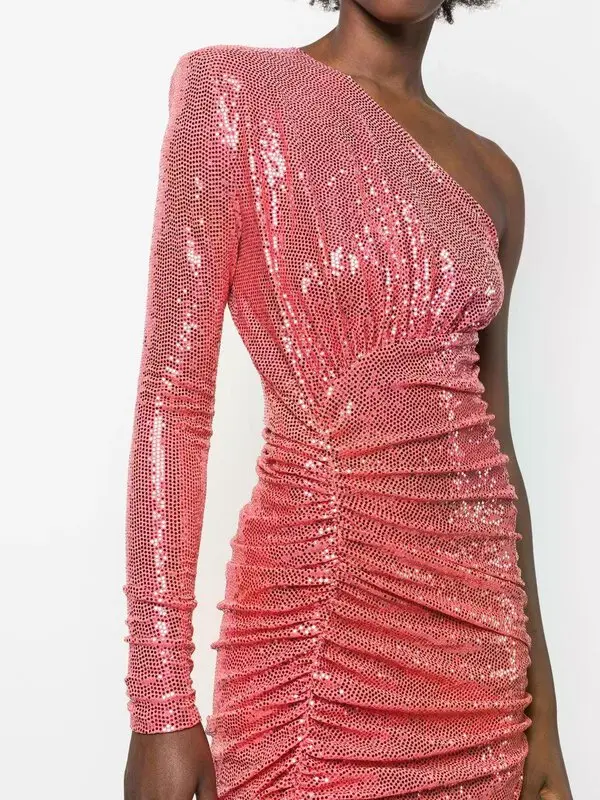 Alexandre Vauthier One-shoulder Sequin-embellished Minidress