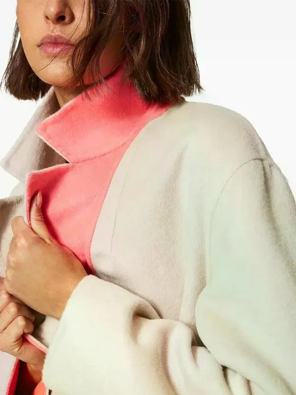 TWINSET Reversible Coat With Detachable Belt