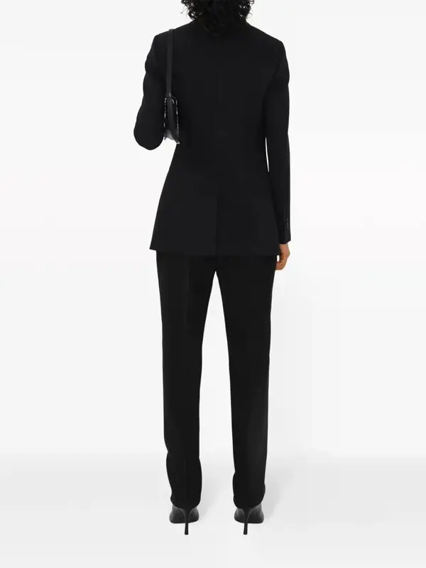 Burberry Checked Wool Blazer