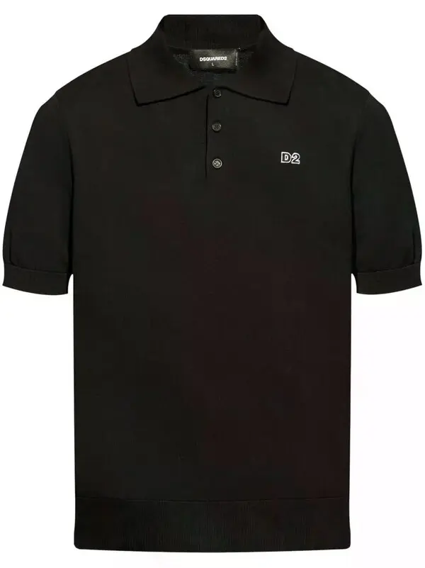 Dsquared2 Logo Patch Polo Shirt