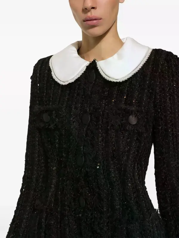 Dolce & Gabbana Sequinned Tweed Jacket