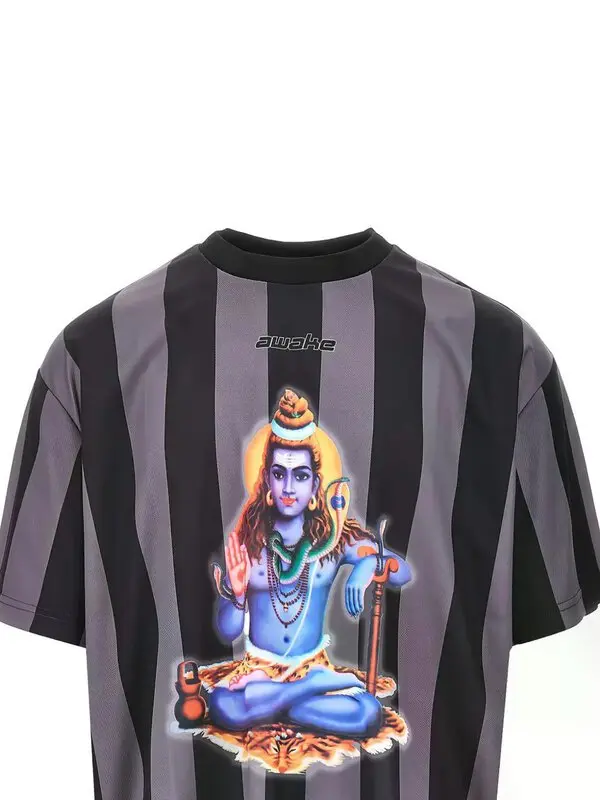 AWAKE NY Printed T-shirt - Black