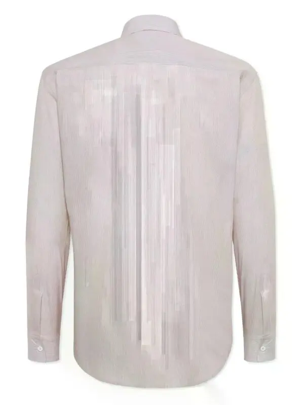 Dsquared2 Rex Dan Micro-striped Shirt