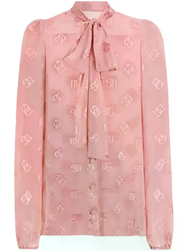 Dolce & Gabbana Dna Logo Devoré Shirt