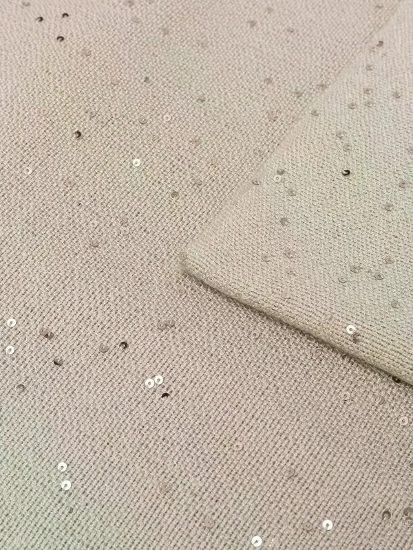 Brunello Cucinelli Sequin-embellished Scarf - Neutrals