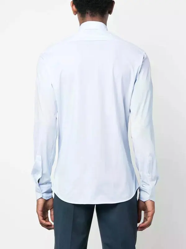 TRAIANO MILANO Longsleeved Pointed-collar Shirt