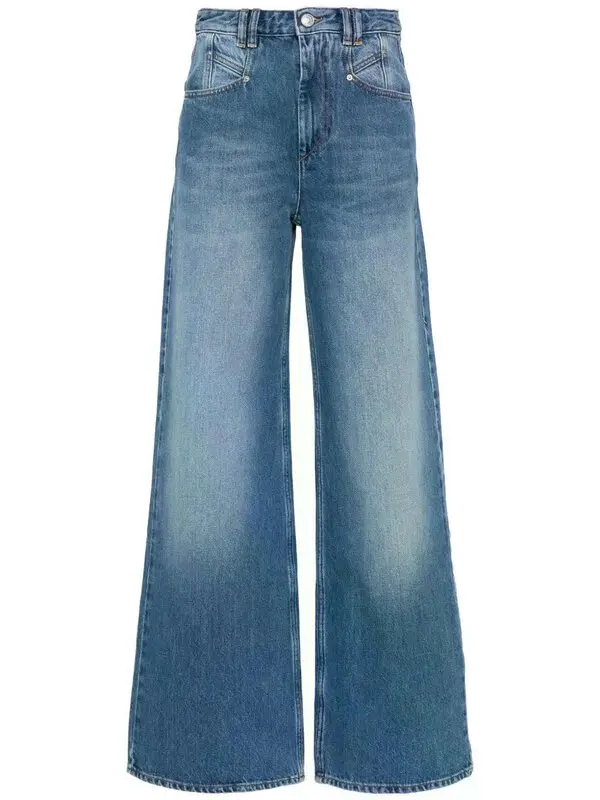 Isabel Marant Étoile Lemony Wide-leg Jeans