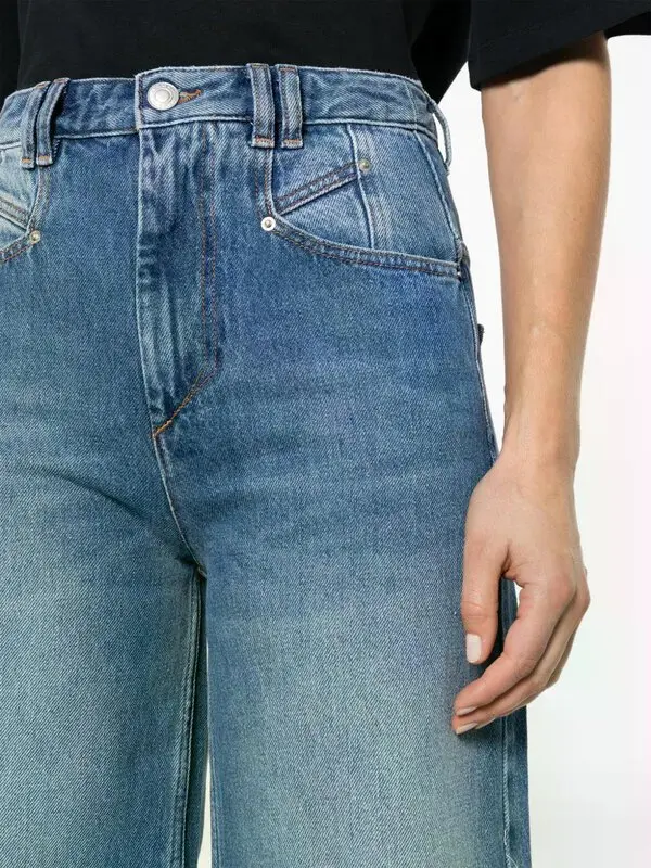 Isabel Marant Étoile Lemony Wide-leg Jeans