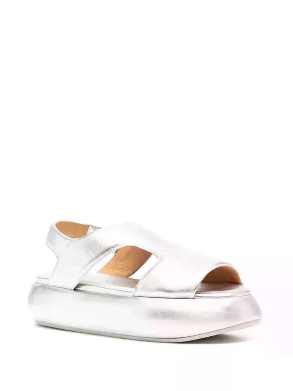 Marsèll Grained Leather Sandals