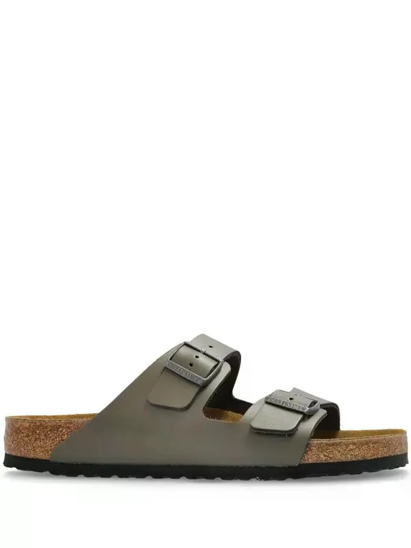 BIRKENSTOCK Arizona Buckle-strap Sandals - Grey