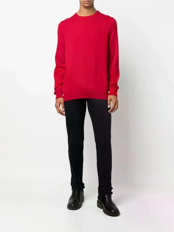 Polo Ralph Lauren Embroidered Jumper - Red