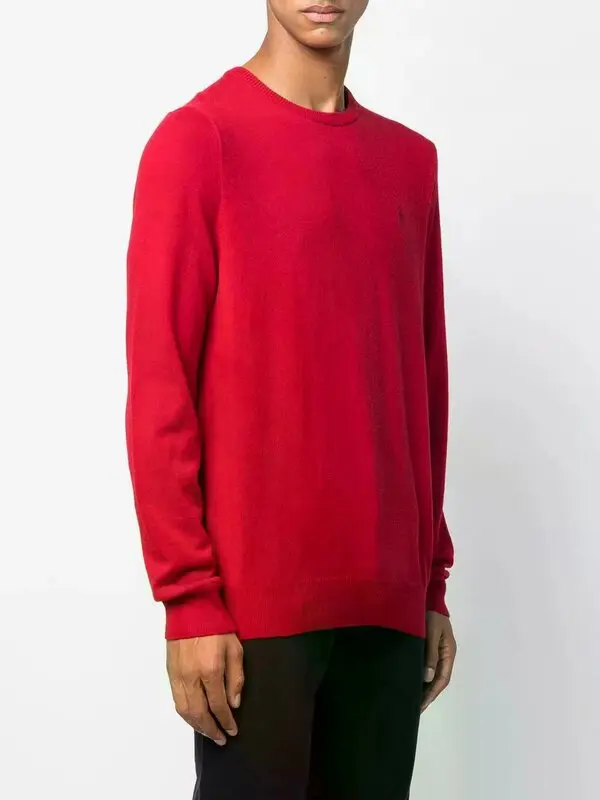Polo Ralph Lauren Embroidered Jumper - Red