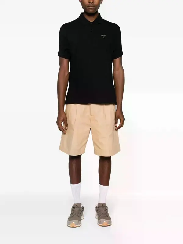 Barbour Logo-embroidered Cotton Polo Shirt