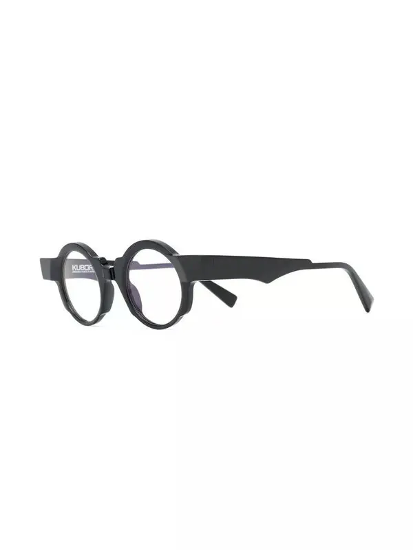 KUBORAUM Round-frame Glasses - Black